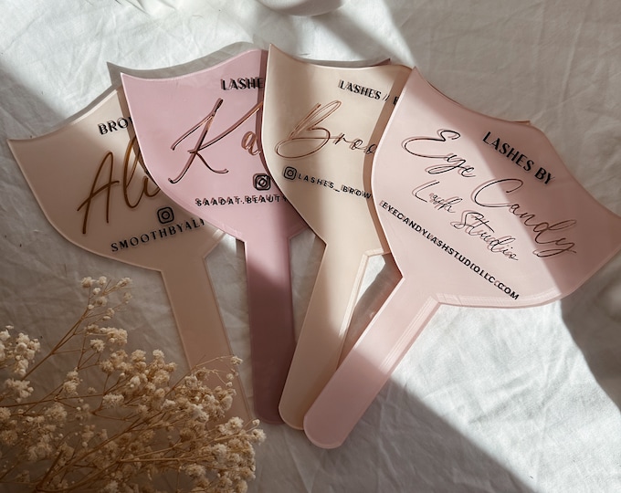 Lash and Brow Sign Prop, Acrylic Lash Tech Photo Prop, Salon Decor ...