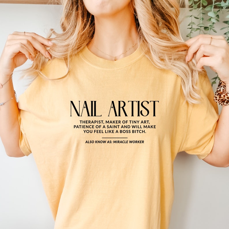 Nail Hustler Shirt, Funny Nail Artist Tshirt, Funny Manicurists Shirt ...