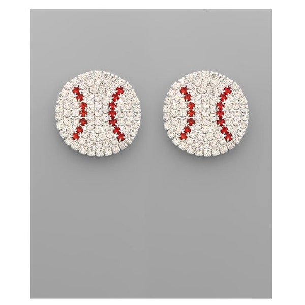 Baseball Earrings - Etsy