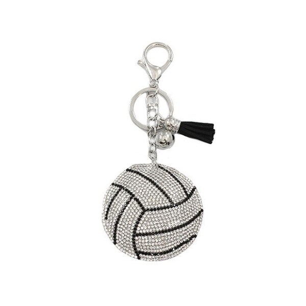 Volleyball Key Chain - Etsy