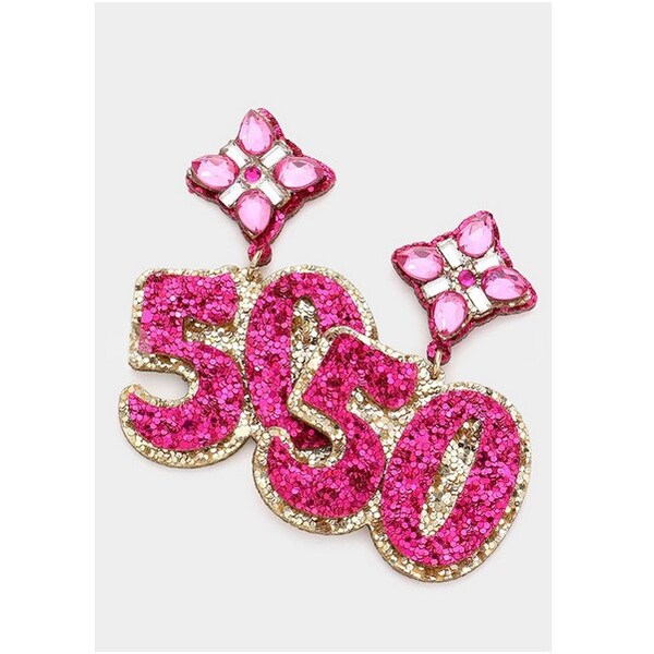 50th Birthday Earrings - Etsy