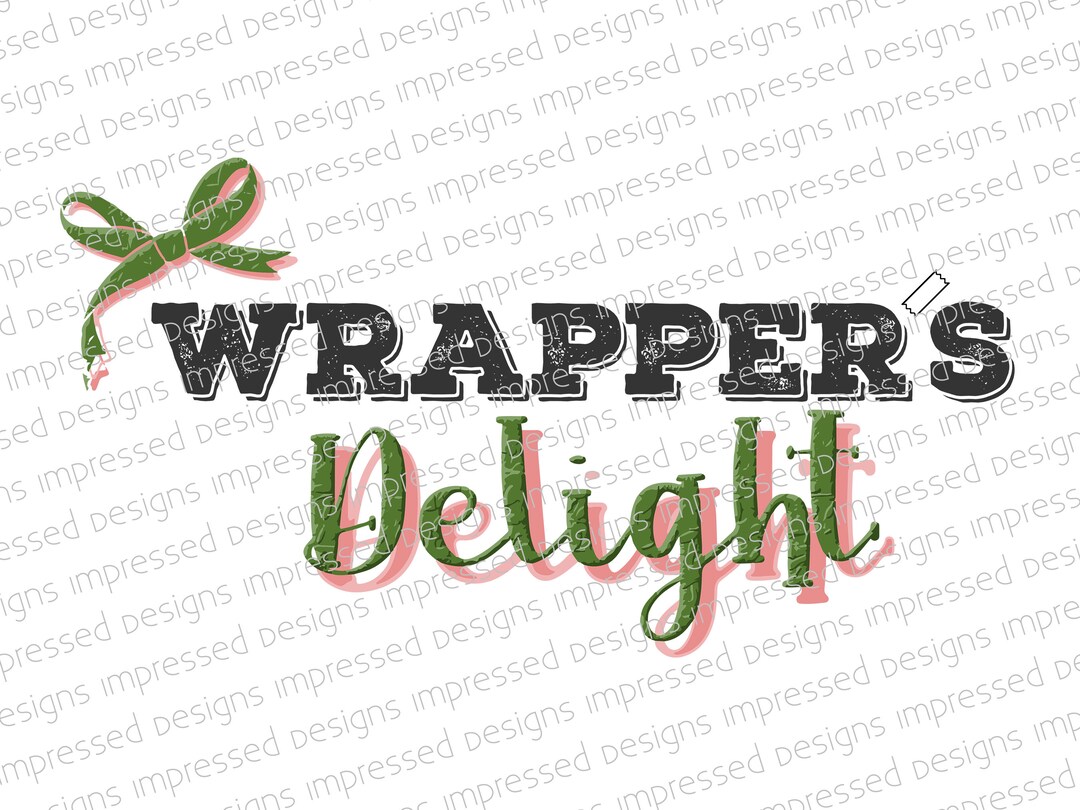 Wrapper's Delight, Holiday PNG, Holiday Designs, Christmas Designs ...