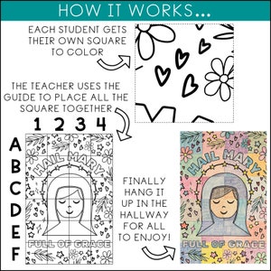 Hail Mary | Collaborative Poster | Catholic - Etsy