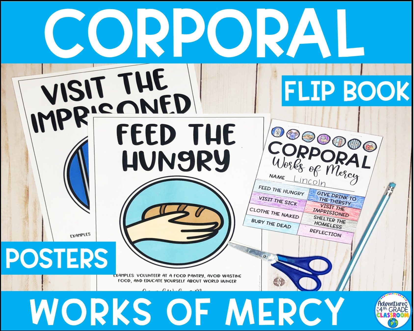 Corporal Works of Mercy Posters and Activities - Etsy
