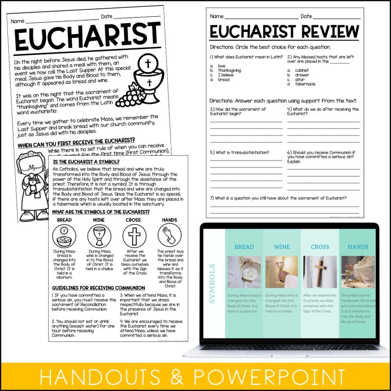 Eucharist & First Communion | Catholic - Etsy