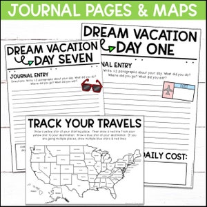 Plan a Dream Vacation: Project Based Learning | Printable - Etsy
