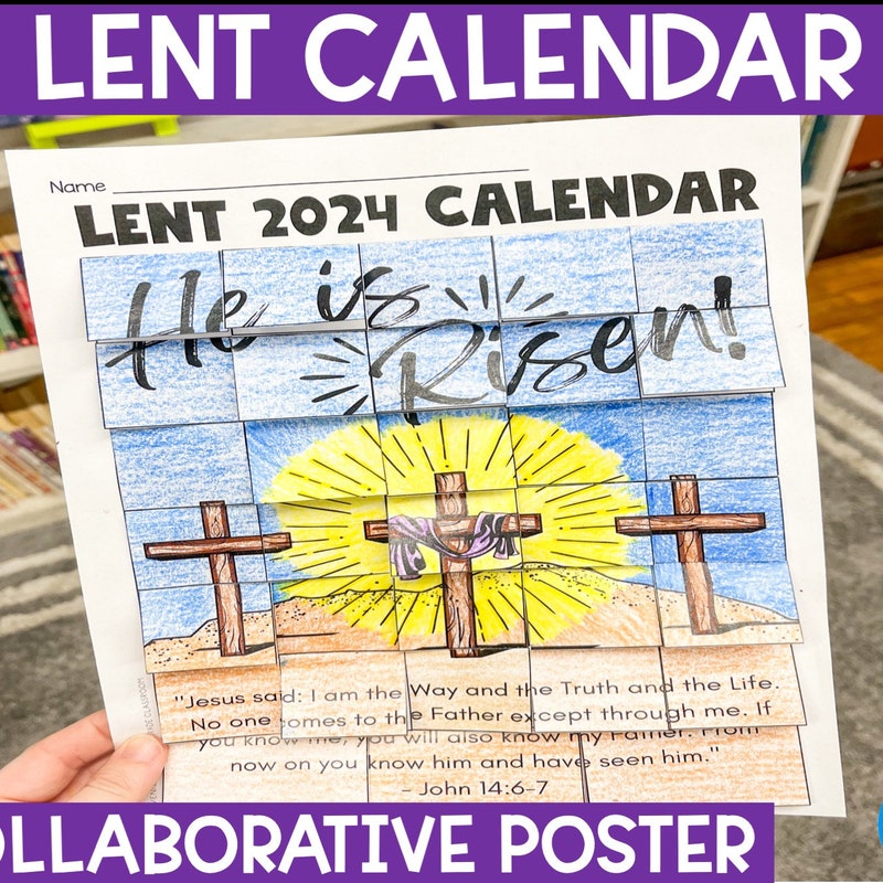Lent Bulletin Board - Etsy