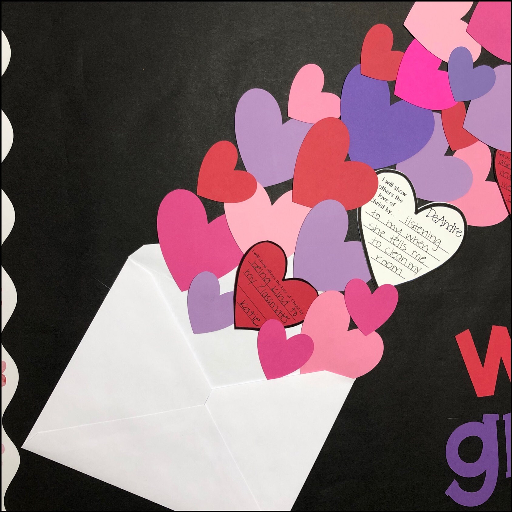 Valentine's Day Bulletin Board Set | St. Valentine | Catholic - Etsy