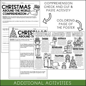 Christmas Around the World Collaborative Poster - Etsy