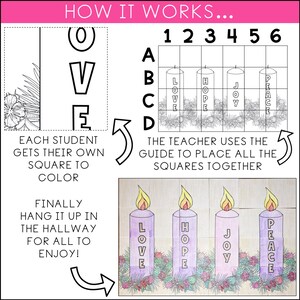 Advent Wreath Collaborative Poster | Catholic - Etsy