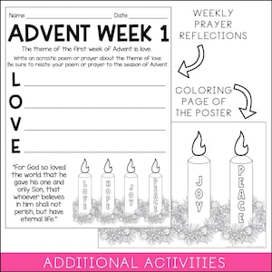 Advent Wreath Collaborative Poster | Catholic - Etsy