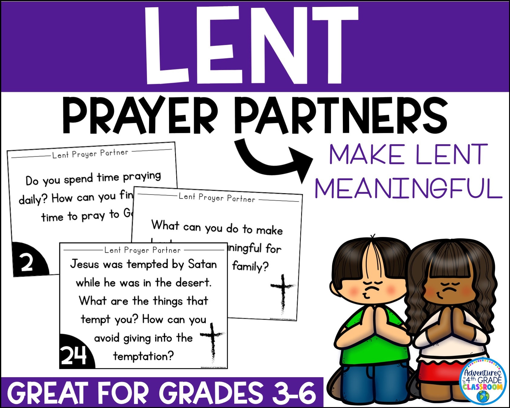 Lent Prayer Partners - Etsy