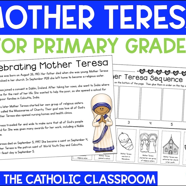 Mother Teresa - Etsy