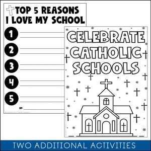Catholic Schools Week Collaborative Poster - Etsy