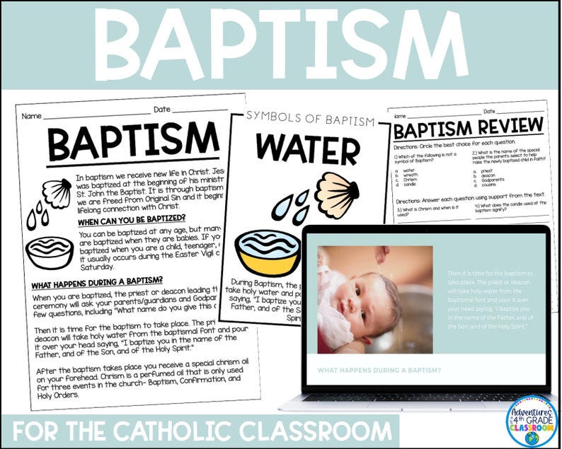 Baptism | Catholic - Etsy