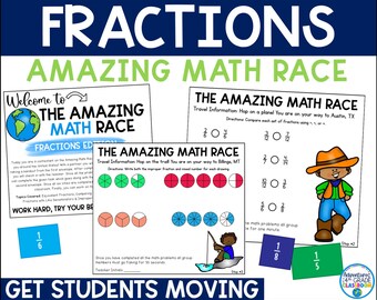 Fraction Kites 2nd 3rd 4th Grade Fractions Activity & - Etsy