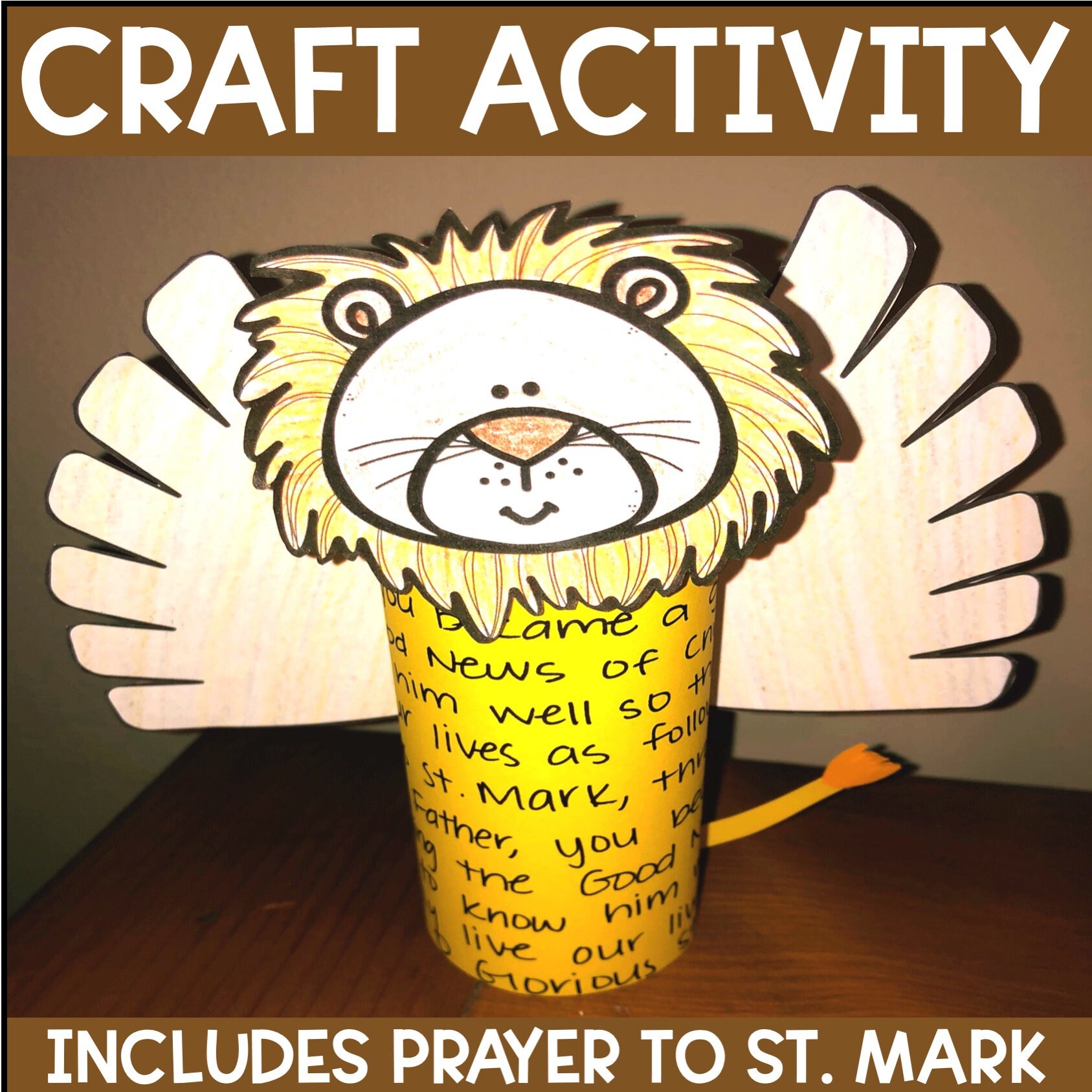 St. Mark Biography & Activities - Etsy