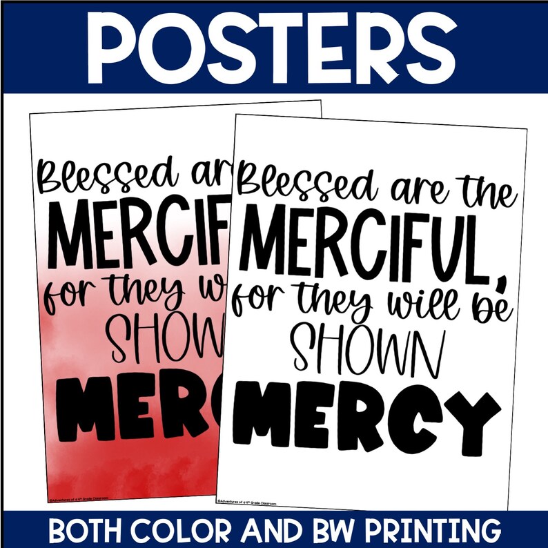 Beatitudes | Flipbook & Posters - Etsy