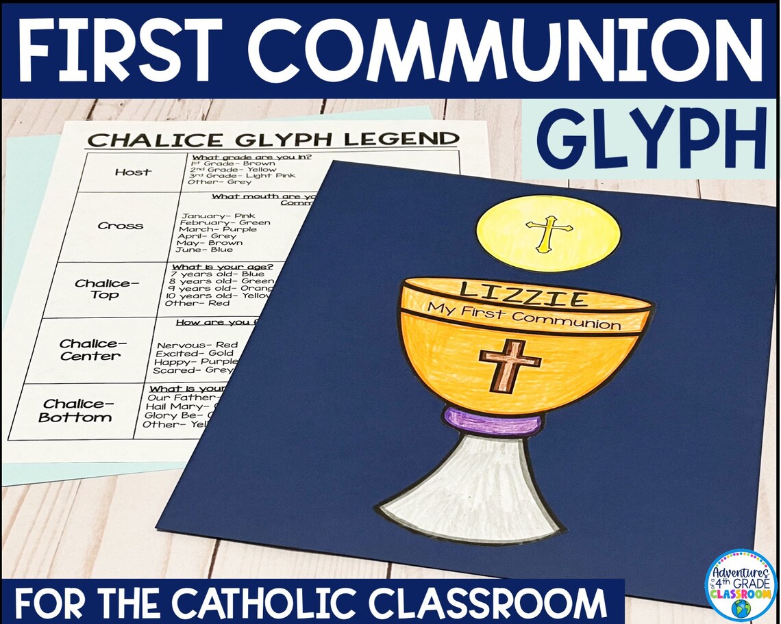 First Communion Craft - Etsy