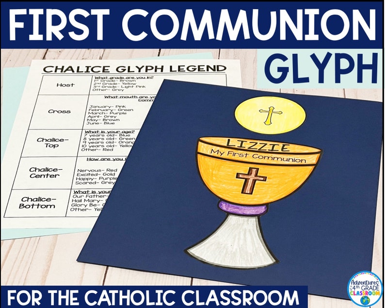 First Communion Craft - Etsy