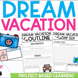 Plan a Dream Vacation: Project Based Learning | Printable - Etsy