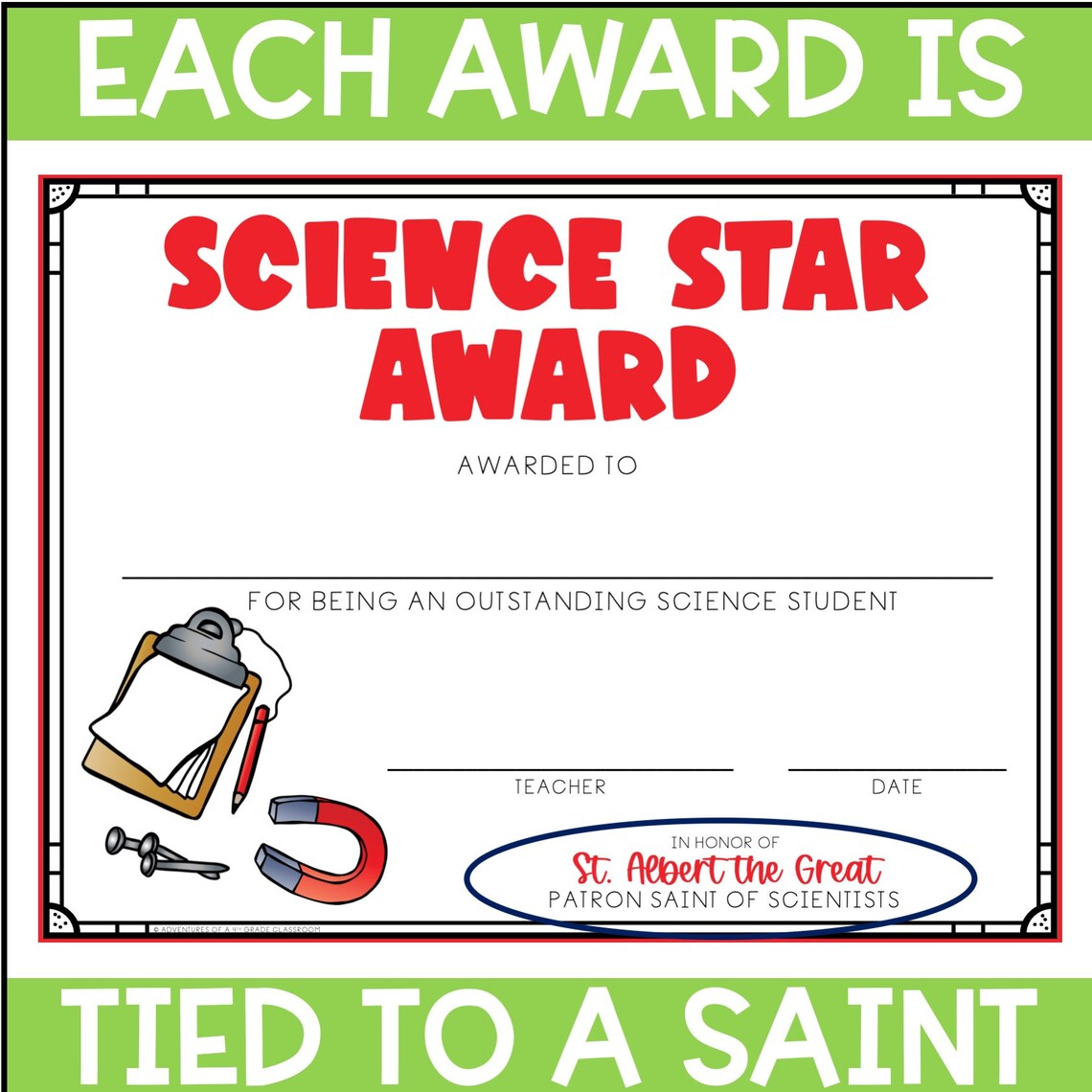 End of Year Classroom Awards Catholic - Etsy