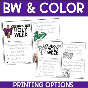 Holy Week | Lent | Catholic - Etsy