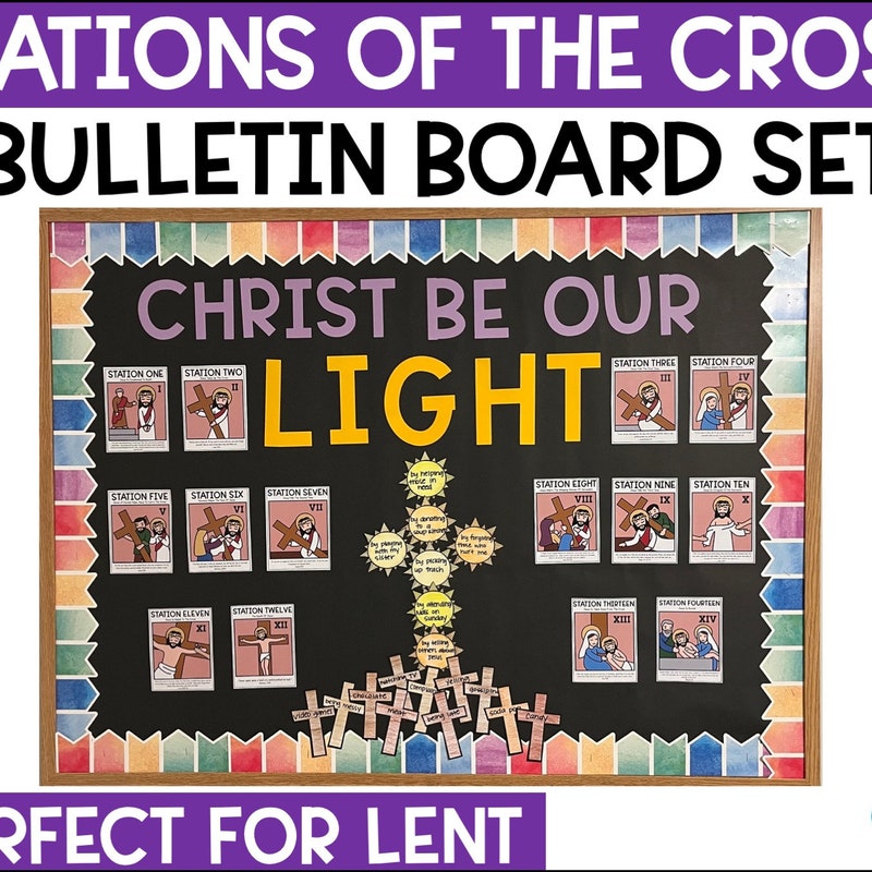 Lent Bulletin Board - Etsy
