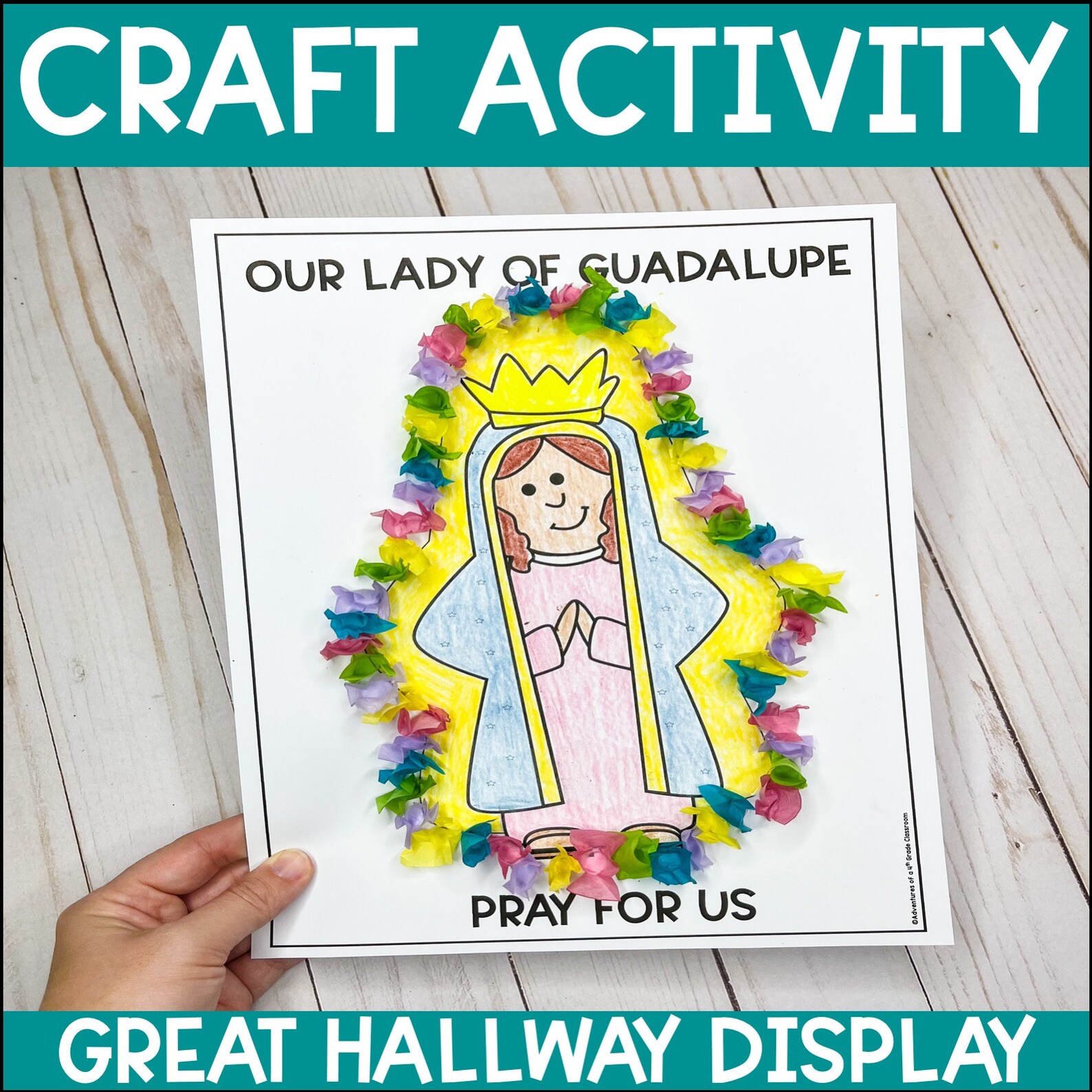 Our Lady of Guadalupe for Primary Grades - Etsy