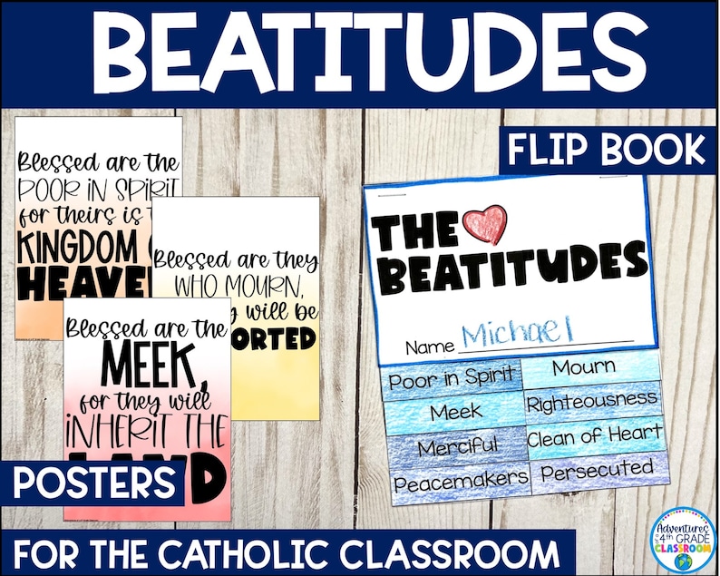 Beatitudes | Flipbook & Posters - Etsy