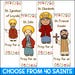 All Saints' Day Catholic Saint Bookmarks Coloring Activity - Etsy