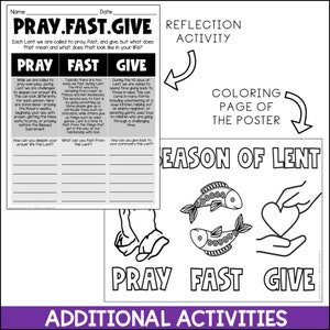 Lent Collaborative Poster | Catholic | Ash Wednesday - Etsy