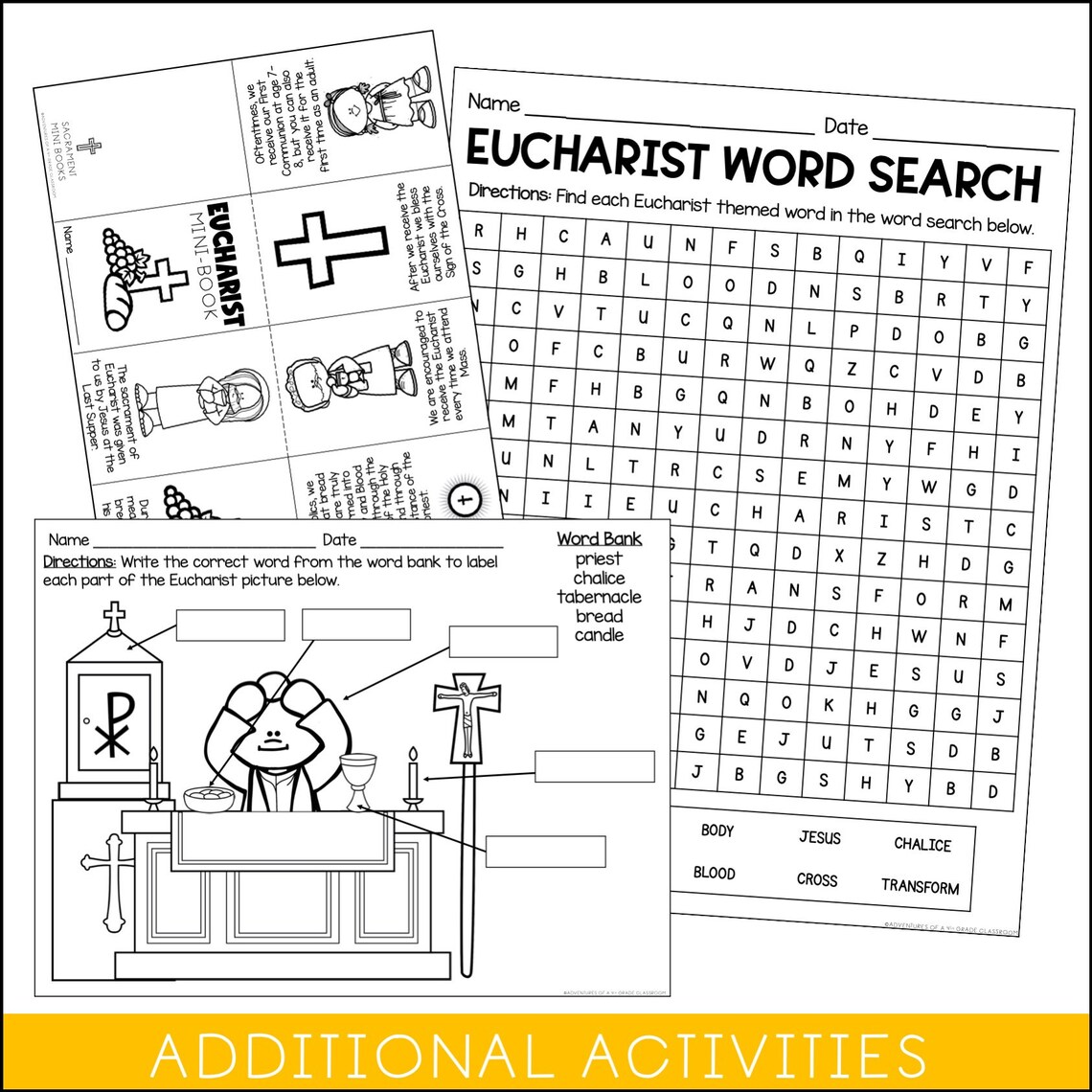 Eucharist & First Communion | Catholic - Etsy