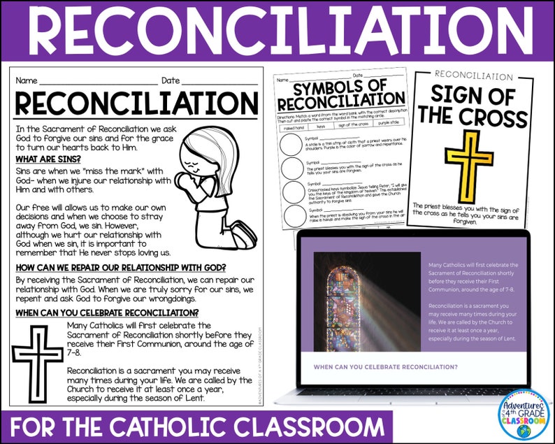 Reconciliation | Catholic | Lent - Etsy