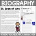 St. Joan of Arc Biography & Activities - Etsy