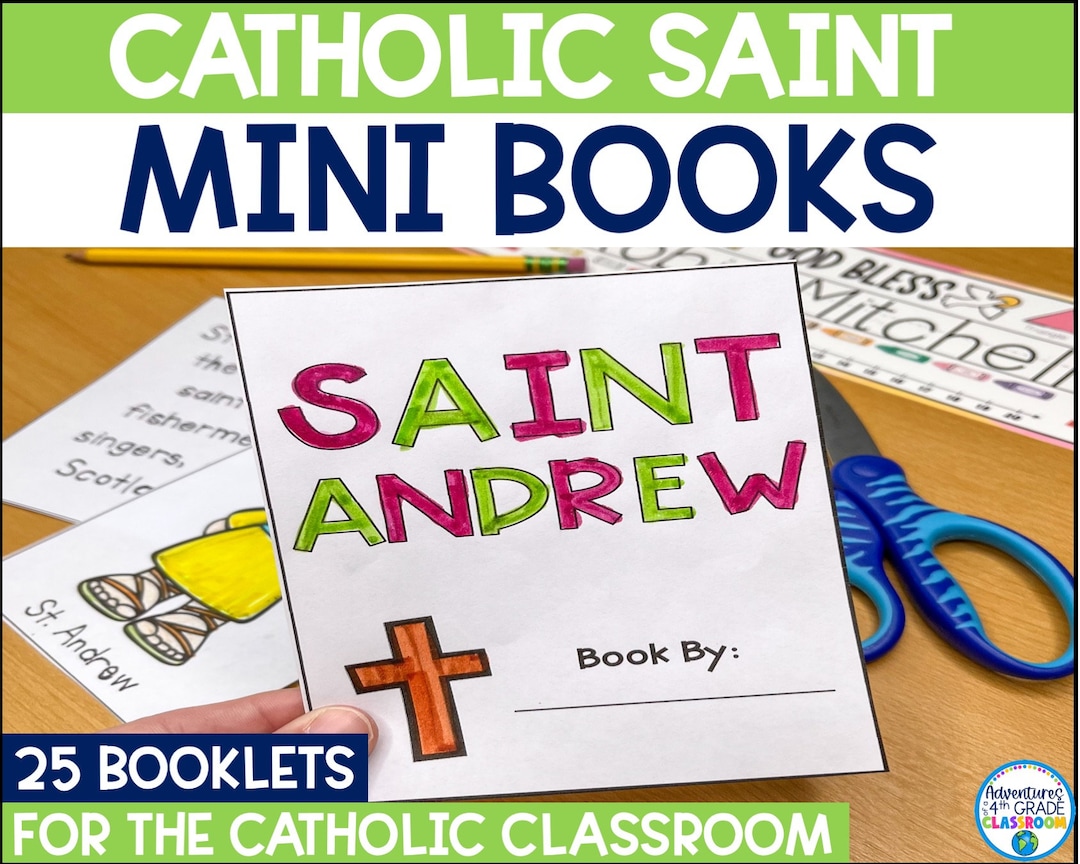 Catholic Saints | Mini-booklets | All Saints' Day - Etsy