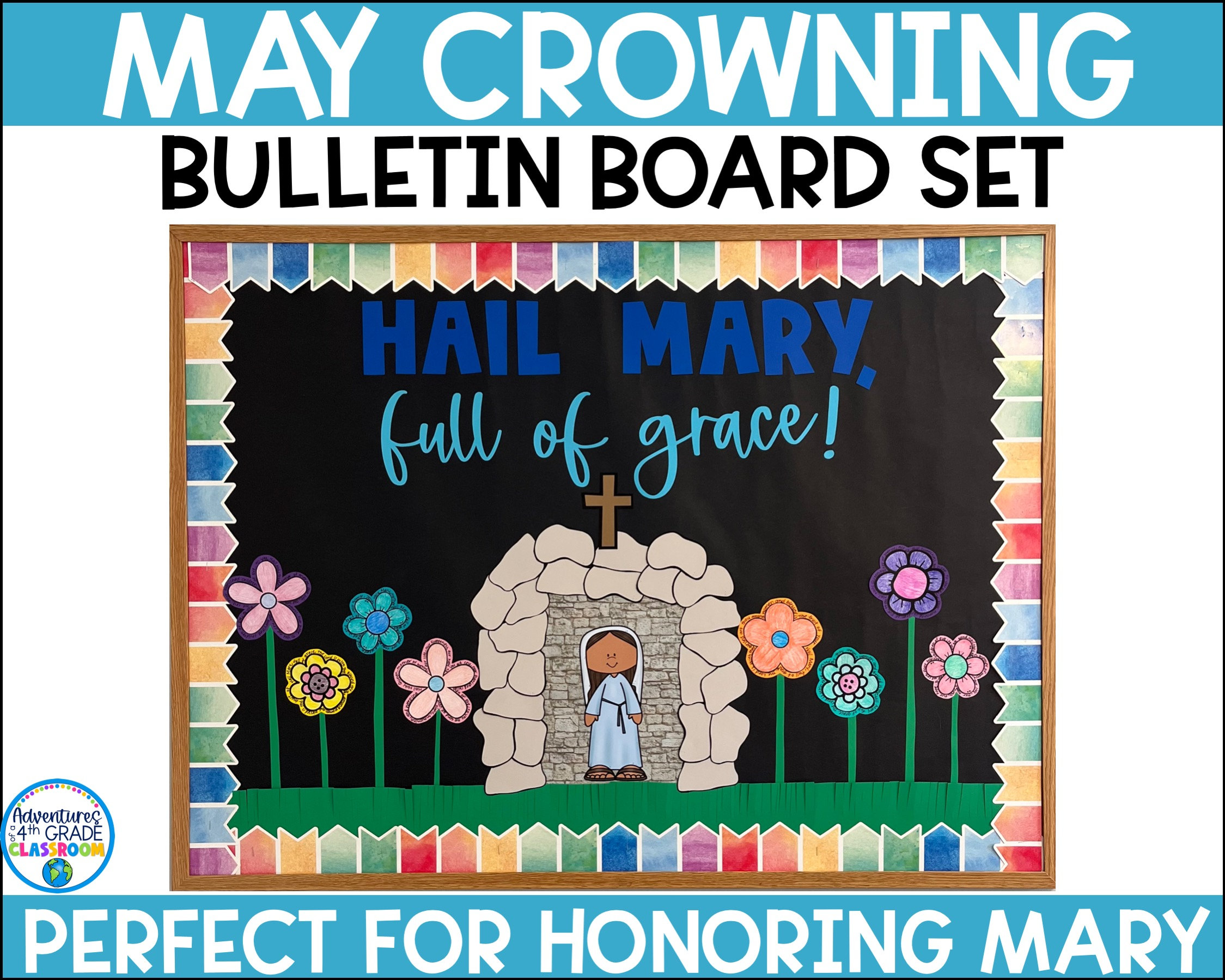 May Crowning Bulletin Board | Catholic - Etsy