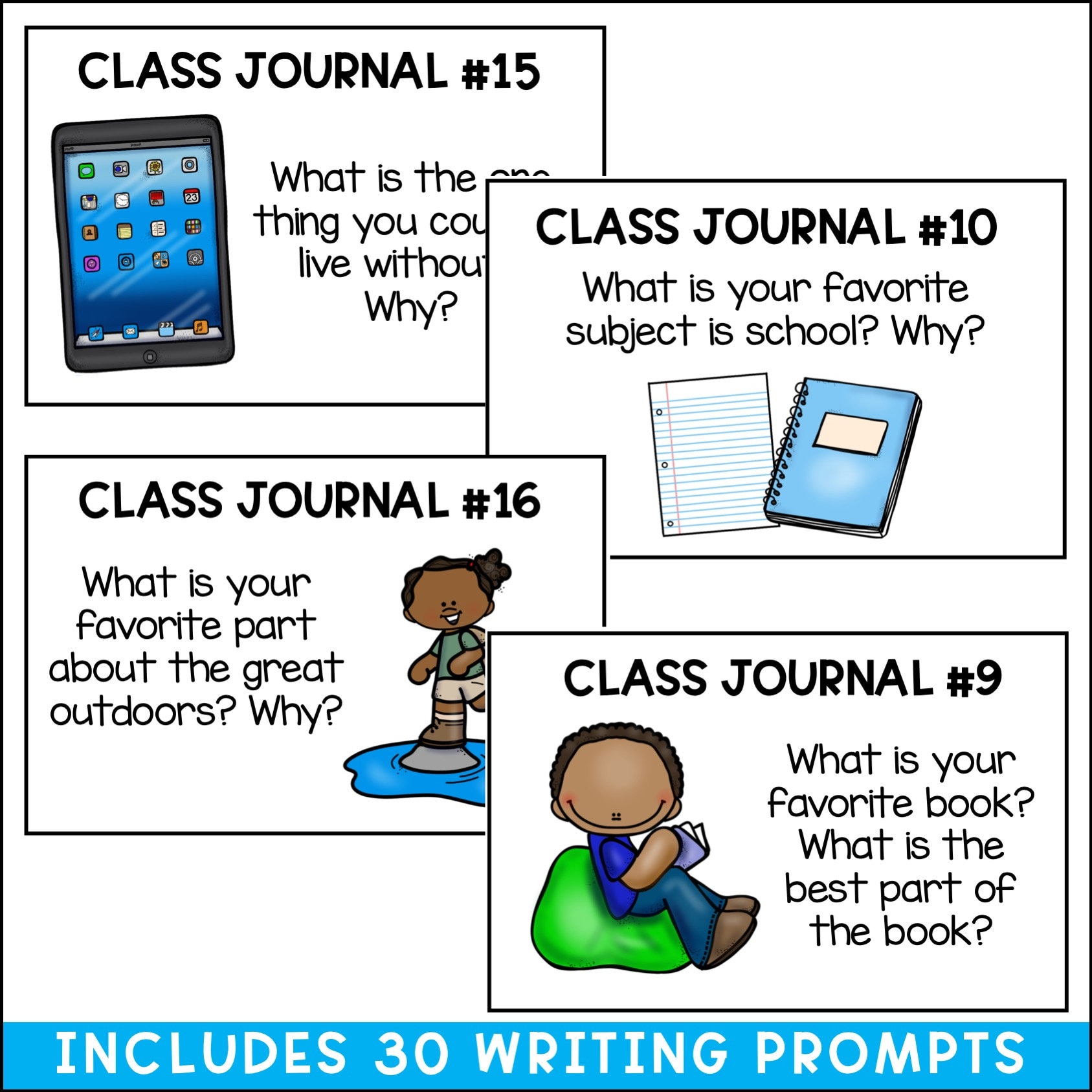 Whole Class Writing Journal Covers - Etsy