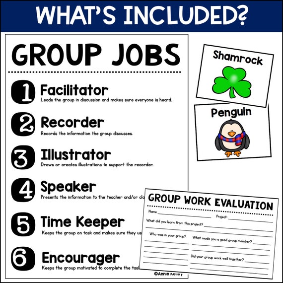 Cooperative Learning Roles