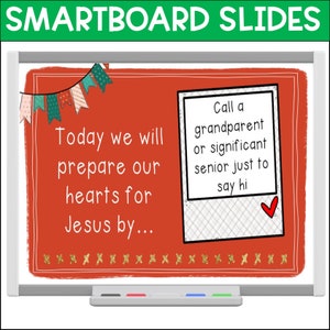Advent Bulletin Board Set - Etsy