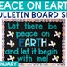 Peace on Earth Bulletin Board Set | January - Etsy