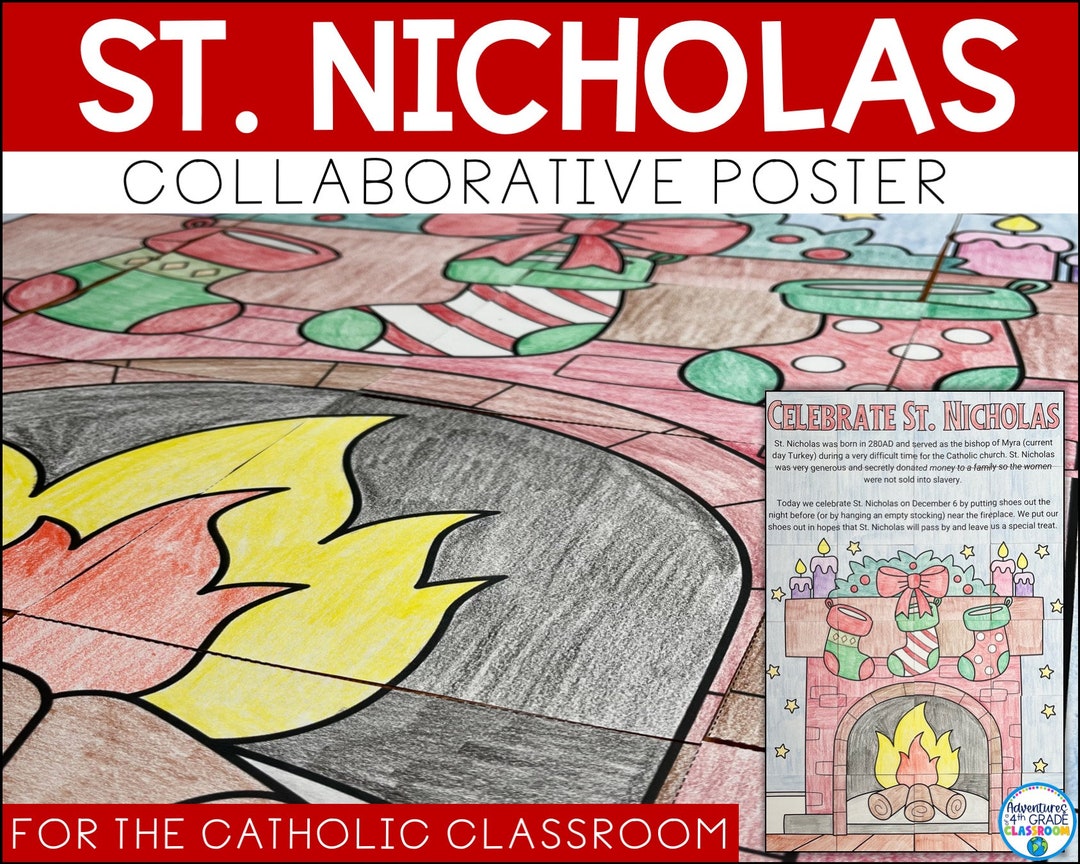 St. Nicholas Collaborative Posters | St. Nick - Etsy