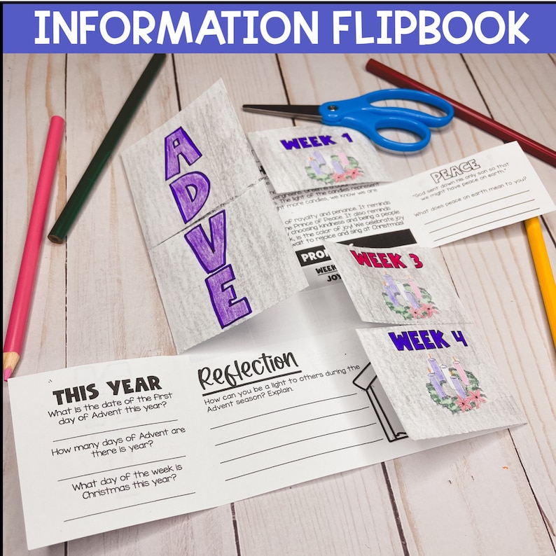 Advent Season Activity | Catholic | Craft - Etsy