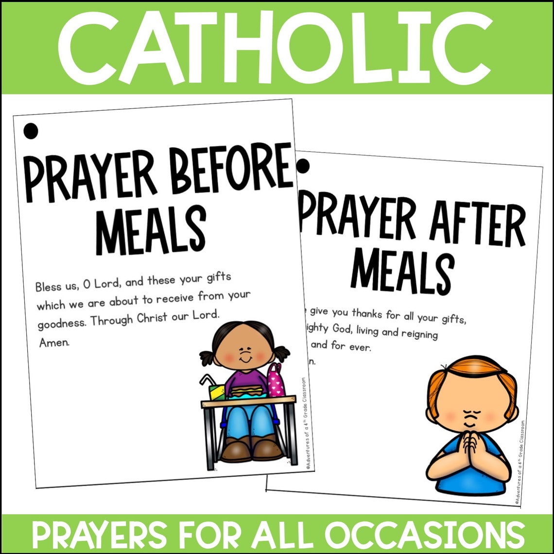 Catholic Prayer Booklet & Posters - Etsy