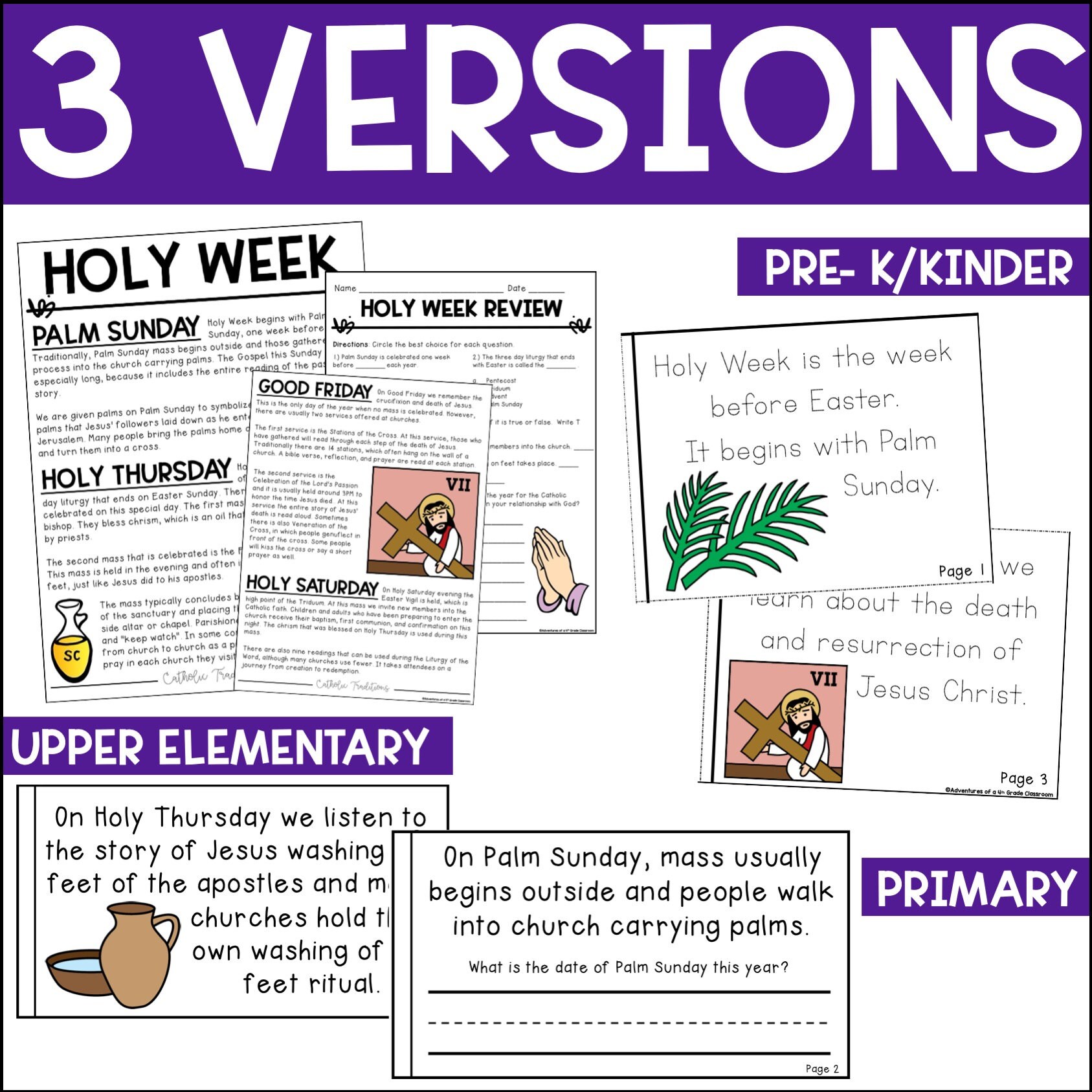 Holy Week | Lent | Catholic - Etsy