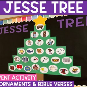 Jesse Tree Advent Activity - Etsy