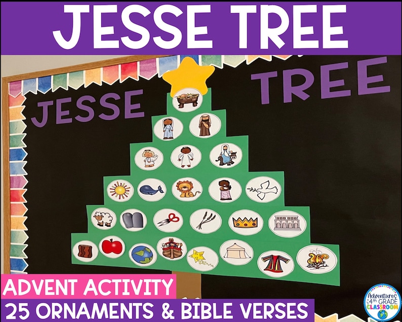 Jesse Tree Advent Activity - Etsy