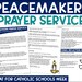 Peacemakers Prayer Service | Catholic Schools Week - Etsy