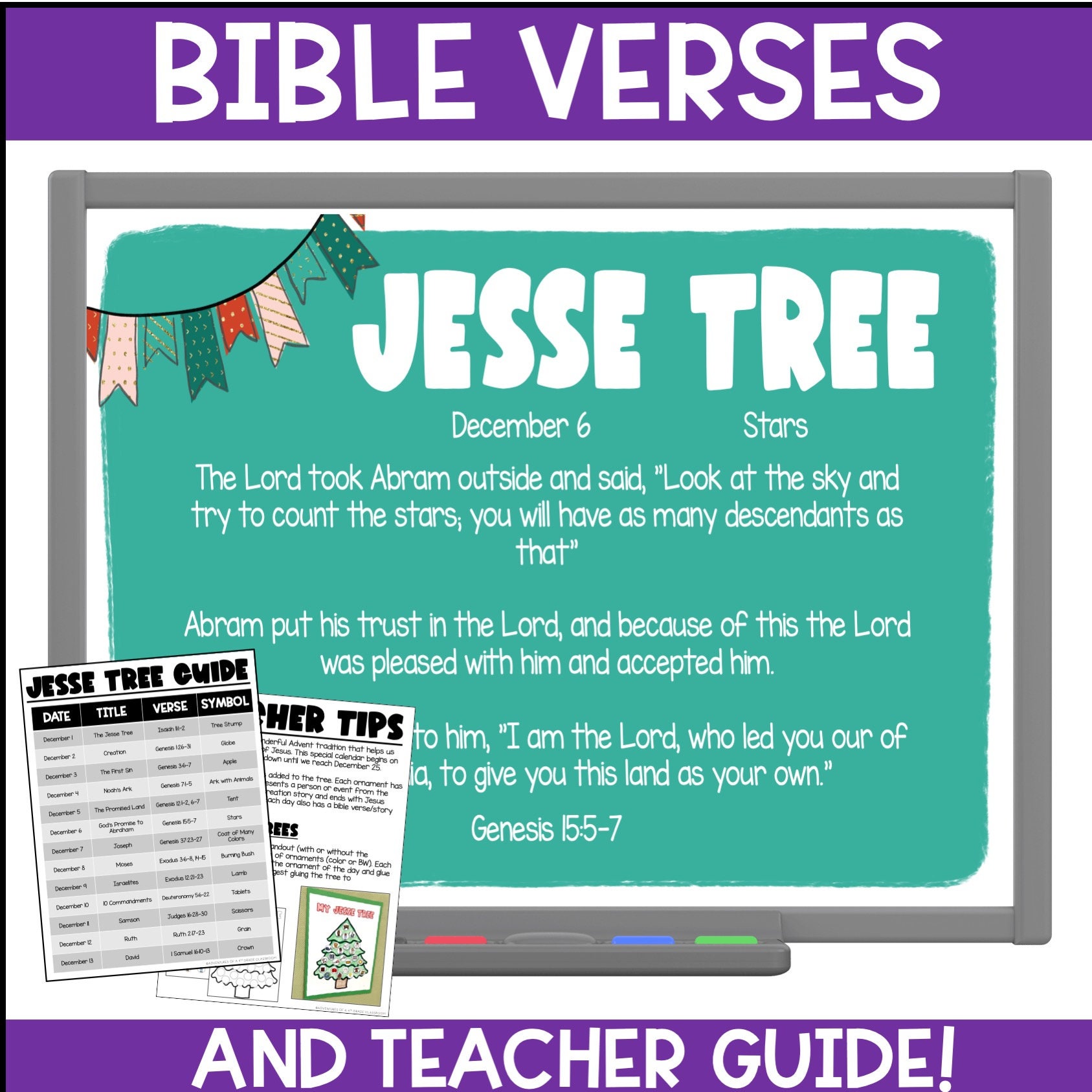 Jesse Tree Advent Activity - Etsy