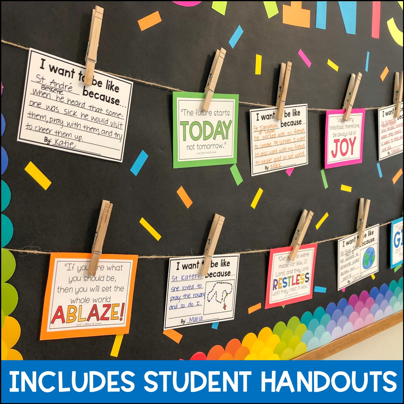 All Saints' Day Bulletin Board - Etsy